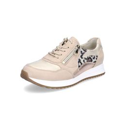 Waldl&auml;ufer WALDL&Auml;UFER Sneaker Vicky in Beige Leo | Gr.: 39