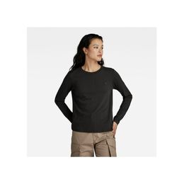 G-Star Raw Langarmshirt in dk black | Gr.: S