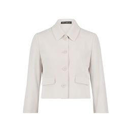 Betty Barclay Blazer-Jacke mit 3/4 Arm in Grau Beige | Gr.: 38