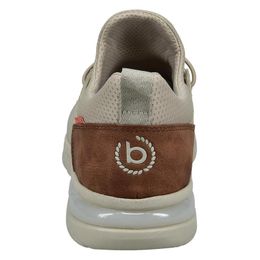 Bugatti Herren Bugatti Slip-On Sneaker , Freizeitschuh, Halbschuh, Schlupfschuh mit elastischer Schn&uuml;rung beige 40