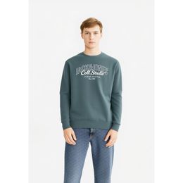Jack & Jones Jack & Jones Junior Jungen Sweatshirt &raquo;JJMAKOTO mit Print und pflegeleichtem Material&laquo;, bedruckt, modisch, regular fit, Sweatware, Rundhals 140