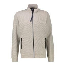 Lerros Sweatjacke Basic in Offwhite | Gr.: XXL
