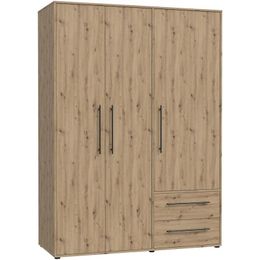 FORTE Kleiderschrank &raquo;Mokkaris, OTTOs Choice, TOPSELLER! 3 oder 4 T&uuml;ren, zeitloses Design&laquo; B/H/T ca. 145x200x59cm oder 206x200x59cm braun 