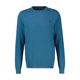 Lerros Herren Lerros Strickpullover mit Logo Stickerei XL