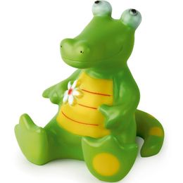 Niermann LED Dekofigur &raquo;Krokodil Hector, Kinderlampe&laquo; GU10 1 Stk. Dekoleuchte Krokodil Hector, Kinderzimmer bunt