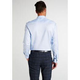 Eterna Herren Langarmhemd &raquo;SLIM FIT&laquo; NON IRON (b&uuml;gelfrei) blau 46, Normalgr&ouml;&szlig;en