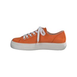 Paul Green Damen Sneaker &raquo; Sneaker Veloursleder&laquo; orange 40,5