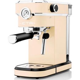 2THETA eta Espressomaschine &raquo;STORIO ETA618190040&laquo; Siebtr&auml;ger, 1350W, max. 20 bar, Thermoblock beige Espressomaschine