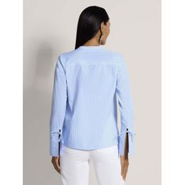 Madeleine Mode Madeleine Bluse Damen Gr&ouml;&szlig;e XXXL royalblau / wei&szlig;