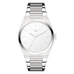 Liebeskind Berlin Damen Quarzuhr &raquo;Minimalist 48 mm&laquo; Armbanduhr, Damenuhr, Herrenuhr, Edelstahlarmband, analog