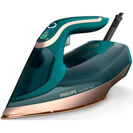 Philips Dampfb&uuml;geleisen &raquo;DST8030/70&laquo; 3000 W SteamGlide Elite Kupfer B&uuml;gelsohle, 350 ml Wassertank, 240 g Dampfsto&szlig; gr&uuml;n Dampfb&uuml;geleisen