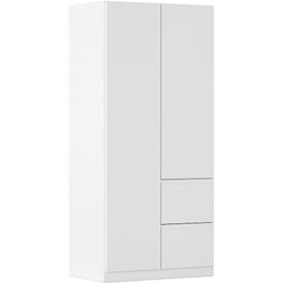 Rauch Dreht&uuml;renschrank &raquo;Kleiderschrank Schrank Garderobe W&auml;scheschrank COSTA Breite 91 cm&laquo; in 3 Ausstattungen BASIC/CLASSIC/PREMIUM, Breite 91 cm 