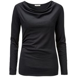 Alma ＆ Lovis Damen-Shirt Cascade L Schwarz