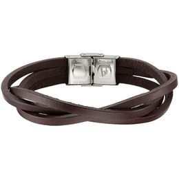 Bruno Banani Lederarmband &raquo;Schmuck&laquo; braun