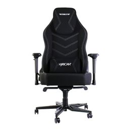 Hyrican Gaming-Stuhl &raquo;Striker "Runner" ergonomischer Gamingstuhl, Schreibtischstuhl&laquo; () B&uuml;rostuhl, geeignet f&uuml;r Jugendliche und Erwachsene schwarz Sitzh&ouml;he 