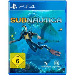 U&I Entertainment Spielesoftware &raquo;Subnautica&laquo; PlayStation 4 blau Bastle Messer, Lichter, Tauchausr&uuml;stung und pers&ouml;nliche Wasserfahrzeuge.