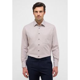 Eterna Herren Langarmhemd &raquo;MODERN FIT&laquo; NON IRON (b&uuml;gelfrei) beige 42, Normalgr&ouml;&szlig;en