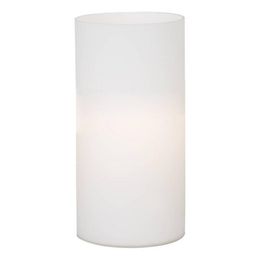 Eglo Tischleuchte &raquo;GEO Tischlampe, opal-mattes Glas, Schalter am Kabel, minimalistisch&laquo; E14 Nachttischlampe, Deko-Leuchte, Schlafzimmer, 165cm Kabel, 
