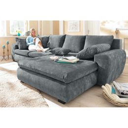 Home Affaire Ecksofa &raquo;Cara Mia L-Form, B: 325 cm - OTTO. Verl&auml;ssliche Qualit&auml;t.&laquo; mit 4 Zierkissen, optional Bettfunktion & Bettkasten Luxus-Microfaser