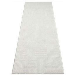 Carpet City Teppich &raquo;FLAIR177&laquo; rechteckig 11 mm H&ouml;he Kurzflor-Teppich, Skandi-Stil, Wohnzimmer beige Obermaterial: 50% Polyester, 50% Polypropylen