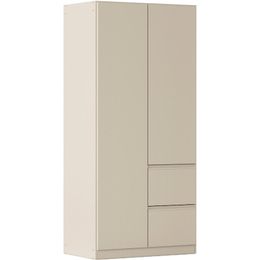 Rauch Dreht&uuml;renschrank &raquo;Kleiderschrank Schrank Garderobe W&auml;scheschrank COSTA Breite 91 cm&laquo; in 3 Ausstattungen BASIC/CLASSIC/PREMIUM, Breite 91 cm 