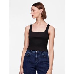Pieces Damen Pieces Ripptanktop &raquo;PCNUKISA CROPPED TANK TOP NOOS&laquo; schwarz XL