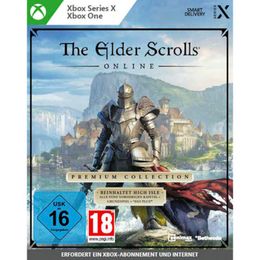 Bethesda Softworks Spielesoftware &raquo;The Elder Scrolls Online: Premium Collection&laquo; Xbox One blau Eine Erz&auml;hlung &uuml;ber ritterliche Ehre und politischen Umbruch erwartet euch