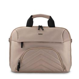 Hama Laptoptasche &raquo;Laptoptasche f&uuml;r 13,3" - 14,1" (Tragegurt, Tabletfach, 3 extra F&auml;cher)&laquo; beige Polyester Schultertasche oder Handtasche: gepolsterter 