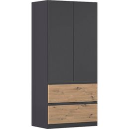 Rauch Dreht&uuml;renschrank &raquo;Kleiderschrank Schrank Garderobe COSTA in den Breiten 91/136/181 cm&laquo; in 3 Ausstattungen BASIC/CLASSIC/PREMIUM, viel Platz, 