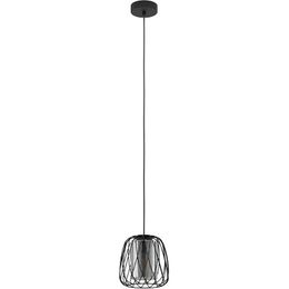 Eglo H&auml;ngeleuchte &raquo;FLORESTA Pendellampe, Stahl und Glas, IP20, E27, Esstischlampe, Lampe&laquo; E27 1 Stk. Elegante H&auml;ngelampe f&uuml;r Esszimmer, K&uuml;che oder 