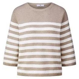 Rundhals-Pullover Peter Hahn beige, 48