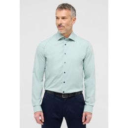 Eterna Herren Langarmhemd &raquo;SLIM FIT&laquo; NON IRON (b&uuml;gelfrei) gr&uuml;n 41, Normalgr&ouml;&szlig;en