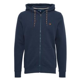 Blend Zip-Up Hoodie male Blue size XXXL