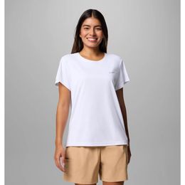 Columbia Damen Funktionsshirt sportliche Passform, Kurzarm, f&uuml;r Outdoor-Aktivit&auml;ten M (38/40)