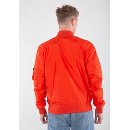 Alpha Industries Herren Bomberjacke &raquo;MA-1 TT Light&laquo; rot S