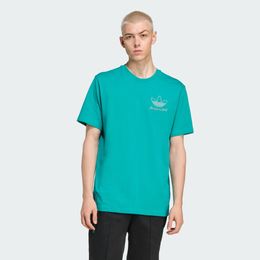 adidas originals T-Shirt 'FC Liverpool Terrace Icons' Herren Gr&ouml;&szlig;e XS t&uuml;rkis / schwarz / wei&szlig;
