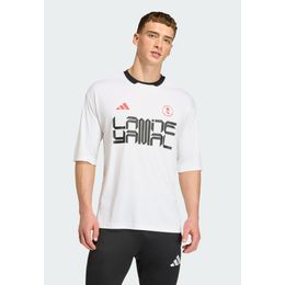 adidas Performance Funktionsshirt 'Lamine Yamal' Herren Gr&ouml;&szlig;e M blutrot / schwarz / wei&szlig;
