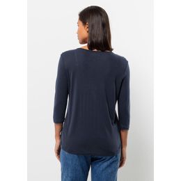 Jack Wolfskin Damen 3/4-Arm-Shirt &raquo;MOLA 3/4 T W&laquo; blau XS (34)