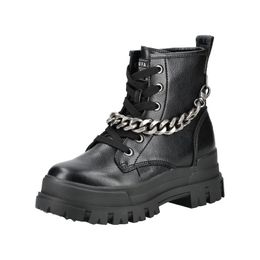 Buffalo Damen Schn&uuml;rstiefelette &raquo; Stiefelette Lederimitat&laquo; schwarz 40