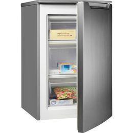 Hanseatic Gefrierschrank &raquo;HGS8555CI&laquo; 85 cm hoch 55 cm breit silber Netzkabel ca. 1 m lang