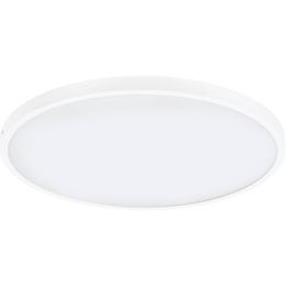 Eglo Aufbauleuchte &raquo;Fueva 1 Deckenlampe, Aufbaulampe, Aluminium und Kunststoff, Lampe&laquo; LED-Modul 1 Stk. Warmwei&szlig; Aufbauleuchte - H3 x &Oslash;60 cm - wei&szlig; - 