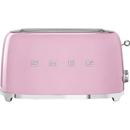 Smeg Toaster &raquo;TSF02PKEU&laquo; 2 lange Schlitze 1500 W pink Toaster