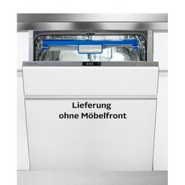 Hanseatic vollintegrierbarer Geschirrsp&uuml;ler &raquo;HGVI6082D14J7713GS&laquo; 14 Ma&szlig;gedecke Platz f&uuml;r 14 Ma&szlig;gedecke, mit acht Programmen, mit Turbo-Funktion silber 