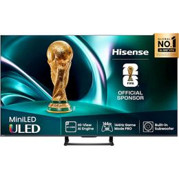 HISENSE QLED Mini LED-Fernseher &raquo;65U7Q&laquo; 164 cm/65 Smart-TV 4K UHD Mini LED transparent