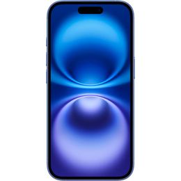 Apple Smartphone &raquo;iPhone 16&laquo; Ultramarin blau Robustes iPhone 16 Design mit 6,1" Super Retina XDR Display & Aluminium in Raumfahrt-Qualit&auml;t. Ceramic Shield: 
