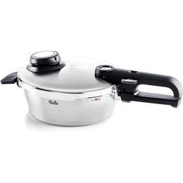 Fissler Schnellkochtopf &raquo;Vitavit Premium Edelstahl Schnellbratpfanne Induktion&laquo; 2 Stk. tlg. Edelstahl 18/10 silber