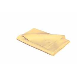Fleuresse Betttuch &raquo;Colours&laquo; offenes Bettlaken gelb Mako-Satin, Obermaterial: 100% Baumwolle