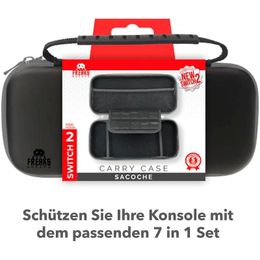 Freaks and Geeks Tragetasche &raquo;Switch 2 All-In-One Carrying Case&laquo; schwarz Kunststoff Erscheinungsdatum: 05.06.2025