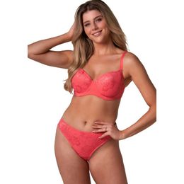 After Eden D-cup & up After Eden D-cup & Up Damen After Eden D-cup & up String &raquo;Anna&laquo; Mit Spitze, feminin, bequem, weich, elastisch, leicht transparent pink XL