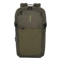 Travelite Unisex Travelite Laptoprucksack &raquo;PATHWAY Allround&laquo; Aufsteckfunktion Freizeitrucksack Allrounder gr&uuml;n B/H/T: 22cm x 48cm x 16cm